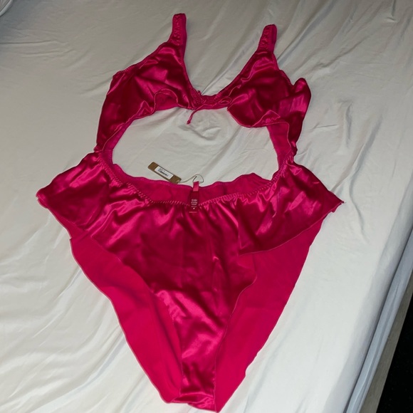 SKIMS | Intimates & Sleepwear | Skims Tie Front Teddy Lingerie | Poshmark